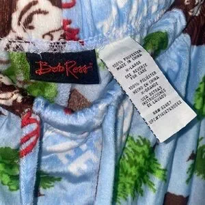 Bob Ross | Pants | Bob Ross Happy Little Trees Fuzzy Pajama Pants ...